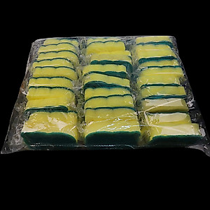 Kheoxusa Sponge Individually Wrapped,30 Pack Individually Wrapped Sponges-Hippo