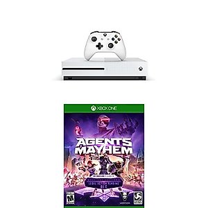 Xbox One S 500GB Console - Agents of Mayhem Bundle