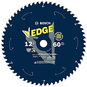 Bosch CBCL1260M 12 In. 60 Tooth Edge Cordless Circular Saw Blade for General Purpose