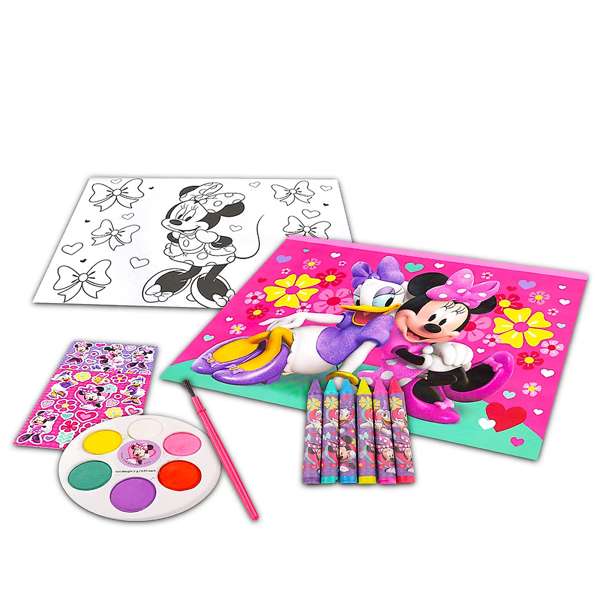 Disney Minnie Mouse Ultimate Gift Set - Minnie Stationery Bundle with Coloring Book, Coloring Utensils, Stickers, and More | Minnie Gift Set