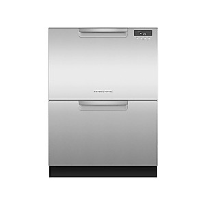 Fisher Paykel DD24DAX9N 24 Inch Drawers Full Console Dishwasher with 6 Wash Cycles, 14 Place Settings, Quick Wash, in Stainless Steel