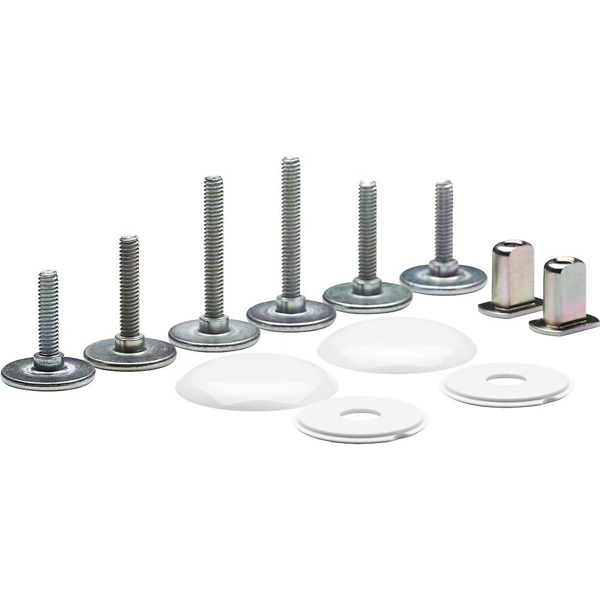 KOHLER K-5420-0 Clean Caps Low Profile Toilet Bowl Caps, White Clean