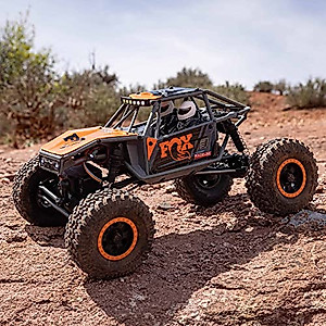 Axial RC Crawler 1/18 UTB18 Capra 4 Wheel Drive Unlimited Trail Buggy RTR (Battery and Charger Included) Grey, AXI01002T2,Grey/Orange