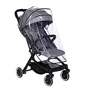 Stroller Rain Cover,Universal Stroller Accessory,Universal Clear Baby Travel Weather Shield for Outdoor Protection,Baby Travel Stroller Shield,Protect from Dust Insectss,Protect from Sun Dust Snow
