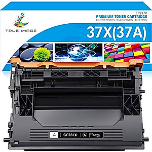 TRUE IMAGE Compatible Toner Cartridge Replacement for HP 37X CF237X 37A CF237A Enterprise M607 M608 M607n M607dn M608n M608dn M608x M609 MFP M631 M632 M633 Printer (Black, 1-Pack)