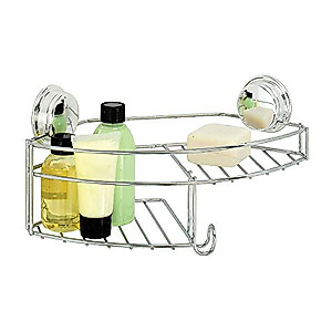 Better Living Products 13814 Twist N Lock Plus Combo Basket for Bathroom