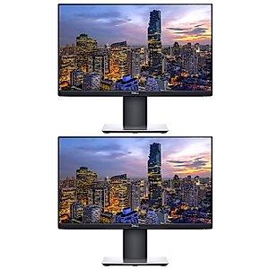 Dell P2219H 21.5 Inch FHD (1920 x 1080) LED Backlit Anti-Glare IPS Monitor 2-Pack with HDMI, VGA and DisplayPort (NOT The P2222H Model)