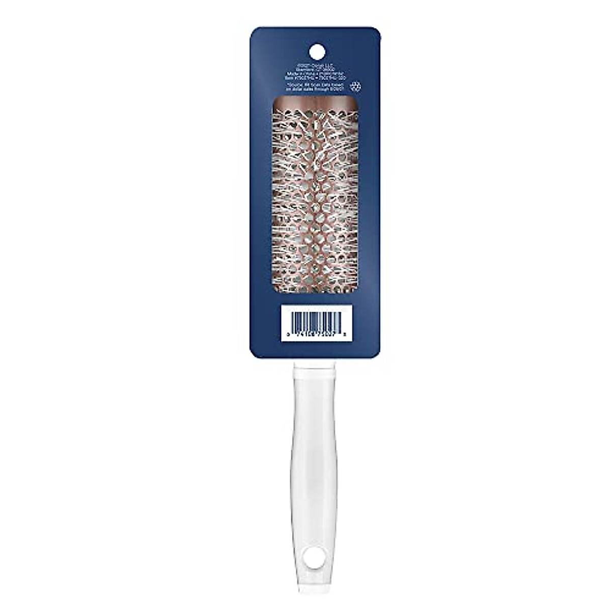 Conair Ceramic Round Brush for Blow-Drying, Thermal Ceramic Brush for Smoothing and Waves, Packaging May Vary, 1 Count