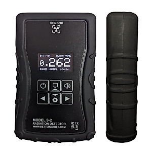 High Range Geiger Counter - Better Geiger S-1 Scintillator Radiation Detector and Dosimeter
