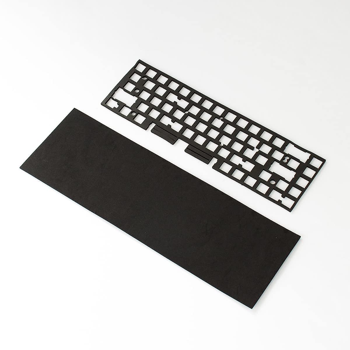 mintcaps 2 Pieces Set of Keyboard Sound Dampening Foam 68 Layout Silencer Pad Gasket EVA Foam Keyboard Switches Dampener Foam Pad for Mechanical Keyboard