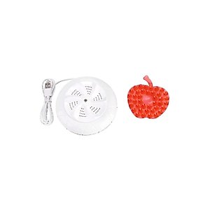 Washing Machine, Mini Travel Portable Household Small Washing Machine, Ultrasound Turbo Washer Laundry(White)