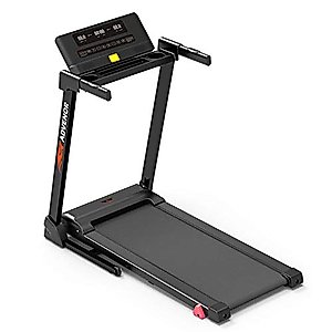 ADVENOR Treadmill Motorized Treadmills 2.5 HP Electric Running Machine Folding Exercise Incline Fitness Indoor (Black)