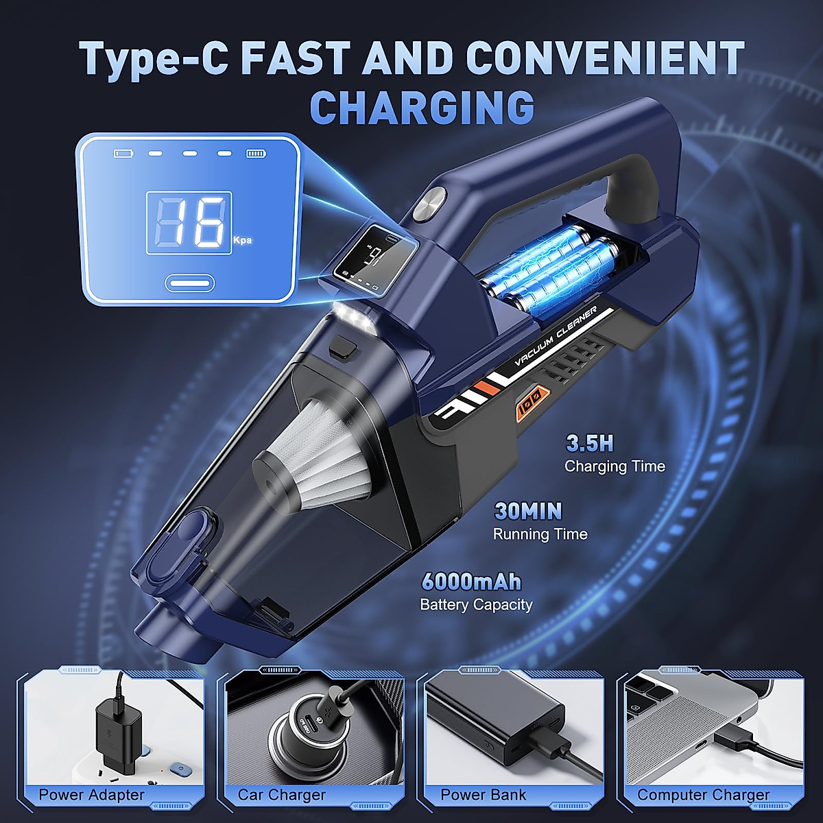 JONYJ Magnetic Spice Rack Organizer with 4 Removable Hooks & 6 Magnetic Clips, Single Tier Refrigerator Spice Storage Shelf for Jar of Olive Oil, Cooking Oils, Salt, Pepper, Small Things (2 Pack)