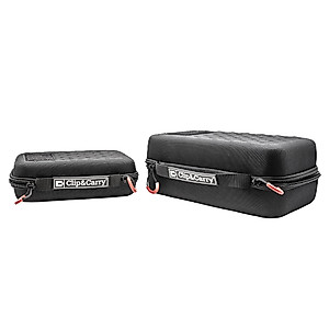 Clip & Carry Bundle of Magnum & Adequate Sized EDC Storage Cases w/Integrated Valet Dump Tray