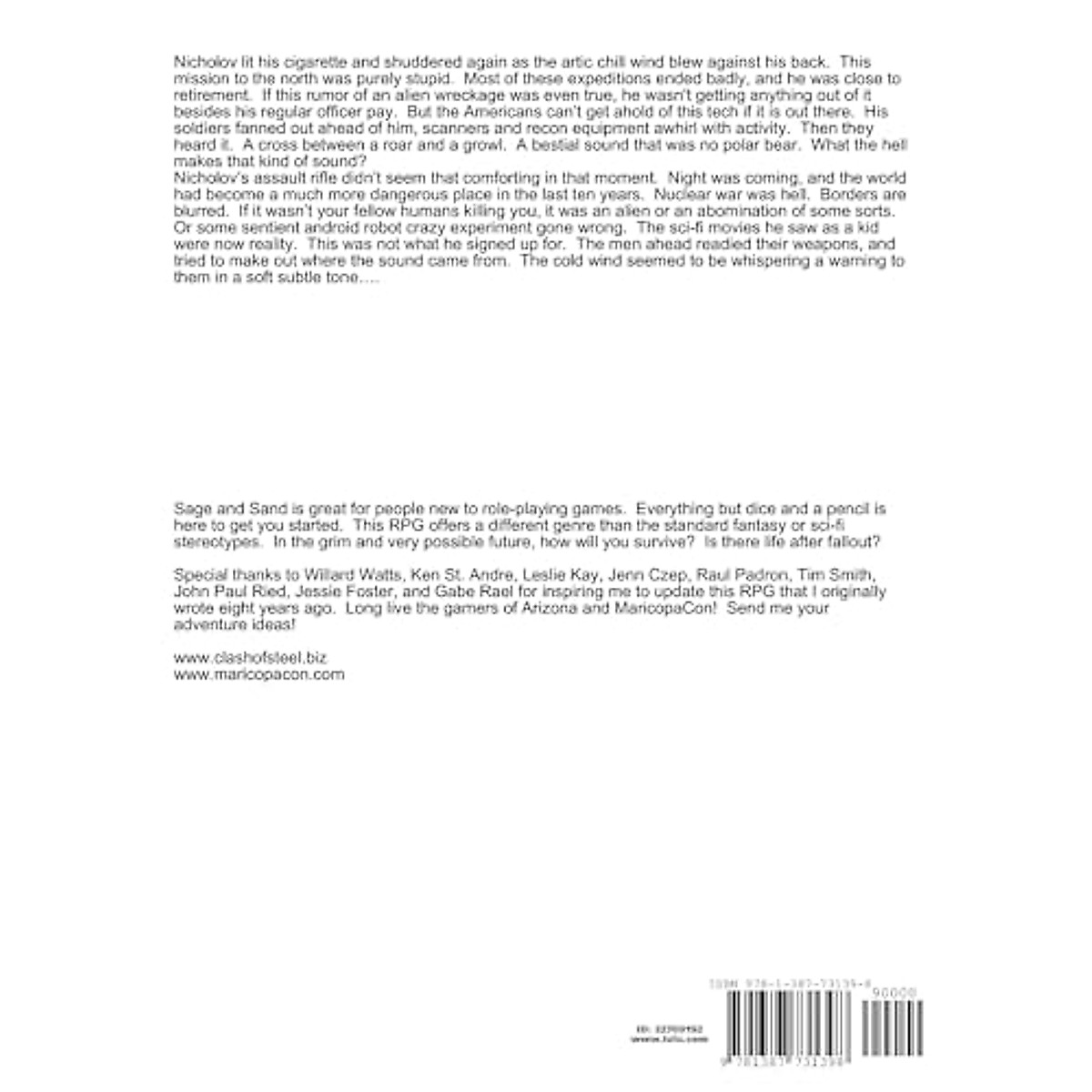 Sage and Sand RPG (2nd Edition)