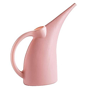 BESTOYARD Hand- held Watering Can for Succulents Bonsai Catus Plants Small Watering Pots for Garden Plants and Potted Flower Gardening Tool Pink