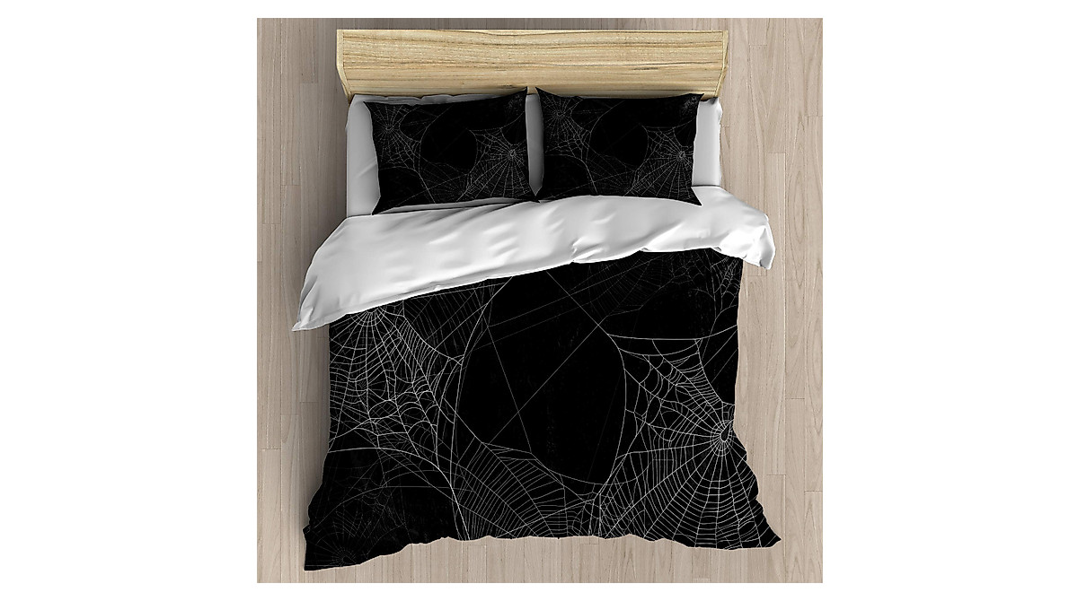 FEIDANNO Halloween Spooky Gothic King Duvet Cover Set