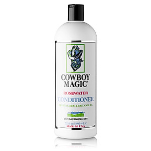 Cowboy Magic Shampoo + Conditioner 32 Ounce Bottles Detangler and Shine 4oz