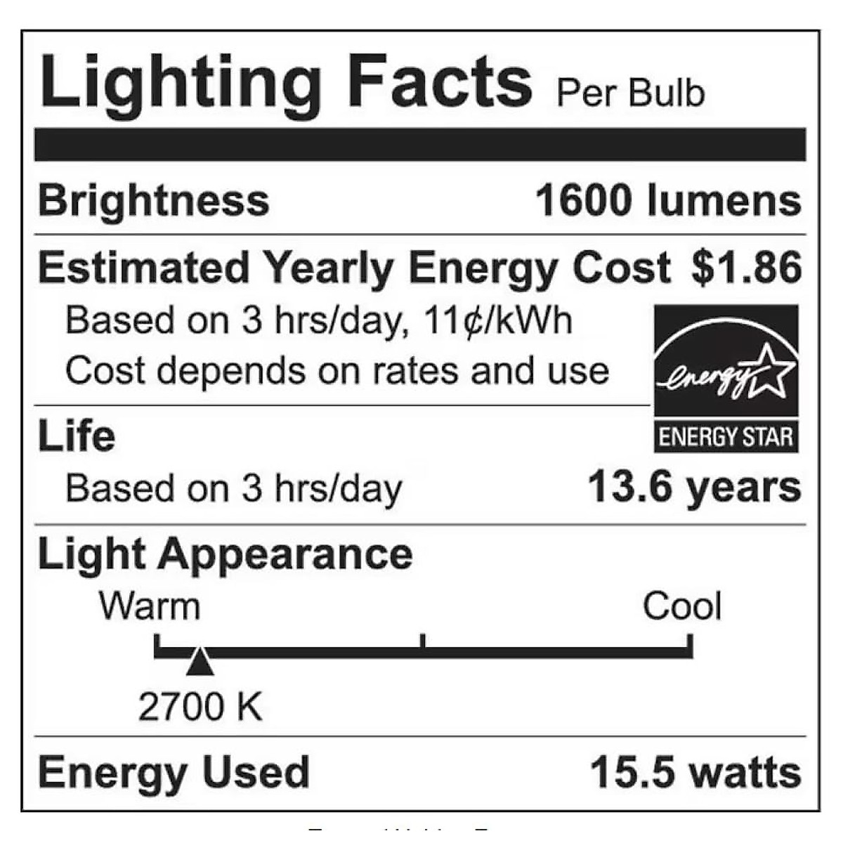 100W Equivalent Soft White A19 Energy Star and Dimmable LED Light Bulb (8-Pack)