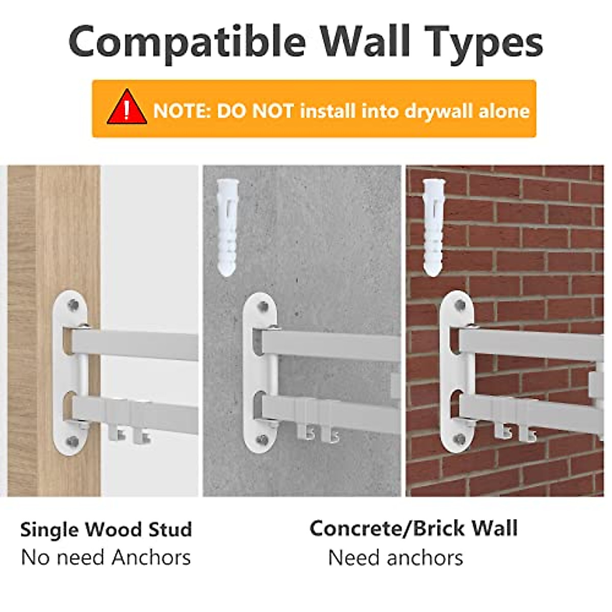 Laivli Wall Mount for Echo Show 15, and Monitors 13"-27", with 15 Inch Extension Arm, Full Motion Adjustable - Easy to Rotate, Swivel, Tilt and Fold, Metal Echo Show 15 Wall Mounting Bracket