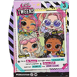 L.O.L. Surprise! Tweens Series 3 Nia Regal Fashion Doll with 15 Surprises Including Accessories for Play & Style, Holiday Toy Playset, Great Gift for Kids Girls Boys Ages 4 5 6+ Years Old