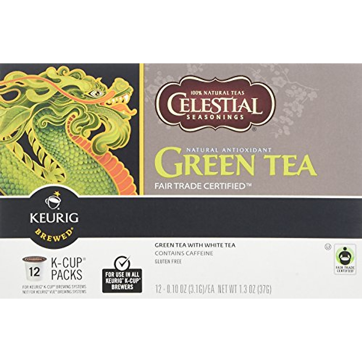Celestial Seasonings Green Tea -- 12 K-Cups