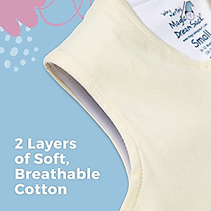 Baby Merlin's Magic Dream Sleep Sack - 100% Cotton Baby Wearable Blanket Sleep Suit - Magic Merlin Sleepsuit - Baby Sleep Suit - Baby Sleep Sack 6-12 Months - Baby Merlin Sleepsuit 6-12 Months (Blue)