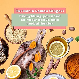 Herbal Cup Ayurveda Turmeric Tea, Organic Cinnamon Moringa, No Caffeine Herbal Supplement (16 Count, Pack of 1)