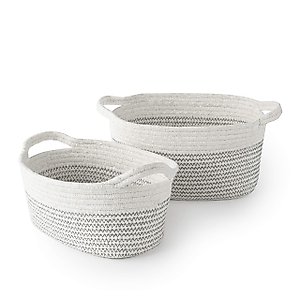 Levtex Baby Nico Storage 2piece, Charcoal
