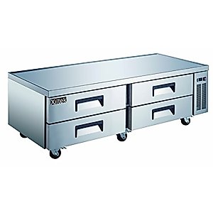 New Xiltek 72″ 4 Drawer Commercial Refrigerated Chef Base