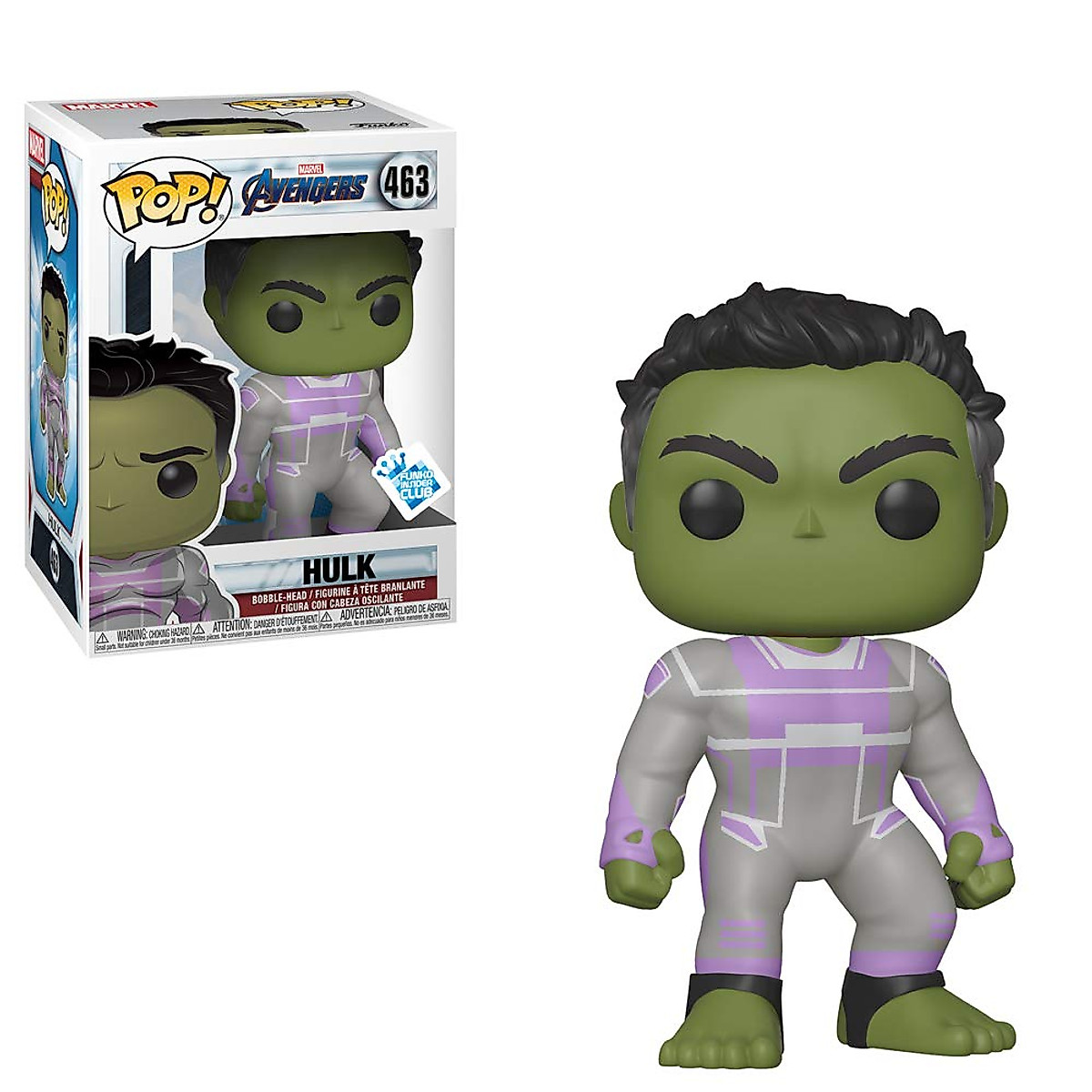 Funko Pop! Marvel Avengers Endgame Hulk Pajama Party Exclusive Insider Club Vinyl Figuree