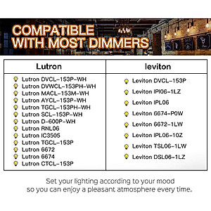 Dimmable Led Tubular Bulb 12W,3000K Soft White,T30 Long Tube Edison Led Vintage Filament Bulb,100W Equivalent,Clear Glass Cover, E26 Medium Base,4-Pack. (11.8in(300mm)-6W)