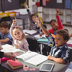 L LIKED 8000 Assorted Double Raffle Tickets 2000 per Roll 50/50 (Blue, Green, Red, Yellow)