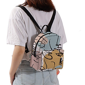 LOOMILOO Mini Backpack, Small Backpack for Women Waterproof Shoulder Bag for Young Girls Kids Backpack Model 31