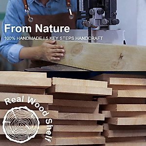 Universal Soundbar Wall Mount for Samsung, Bose, Polk Audio, Sonos Arc, JBL, Sony, Vizio, LG, TCL, Roku, Onn, Philips, Yamaha Soundbar Wall Mount Bracket Floating Shelves, with Hardware Kit