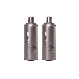 Scruples Color Renewal Gentle Shampoo - Maintain Hair Health Without Stripping Color - Established, Trusted Formulas for Ultimate Hair Shine, 33.8 oz (Pack of 2)