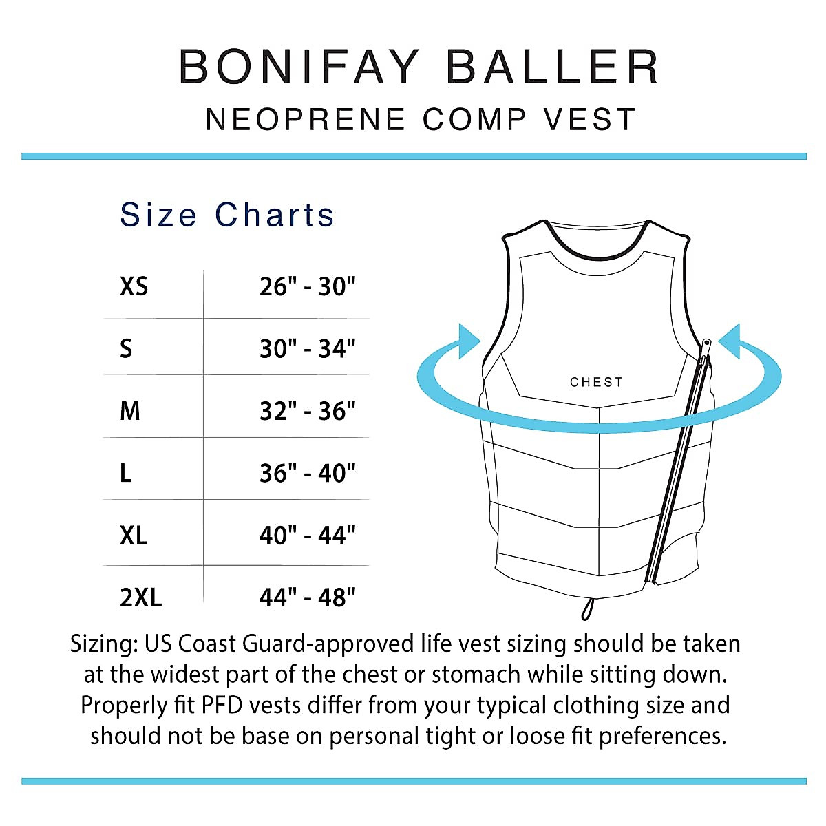 Jetpilot Bonifay Baller Neoprene Reversible Neoprene Comp Vest-BLK/PHX-Small