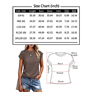 AUTOMET Womens Summer Tops Going Out Workout Outfits Spring T Shirts Business Casual Dressy Fashion Trendy Clothes 2025 White M