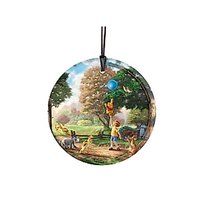 Thomas Kinkade Studios (Winnie the Pooh II) StarFire Prints Hanging Glass SPCIR472
