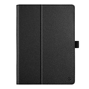 Fintie Case for QunyiCO Y10 10.1" / Pritom Tronpad M10 10 inch Tablet, Premium Vegan Leather Folio Protective Stand Cover with Pencil Holder - Black