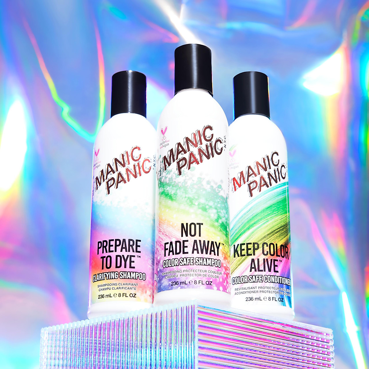 MANIC PANIC Keep Color Alive Conditioner for Color Treated Hair - Sulfate & Paraben Free - Vegan & Cruelty Free Moisturizing & Volumizing Conditioner - Quinoa & Shea Butter Repairs Damaged Hair (8oz)
