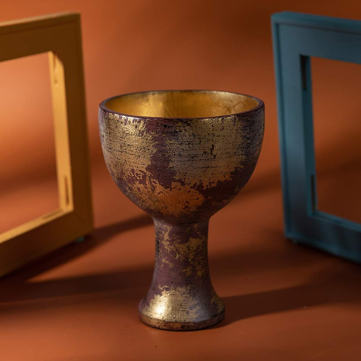 A&C Hero Holy Grail Cup Gold Resin Cosplay Prop Movie Replica Collection Collectible Home Decoration