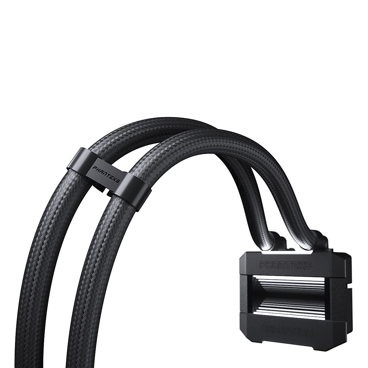 Phanteks (PH-GO360T30_DAG02) Glacier One 360T30 Gen 2 D-RGB AIO Liquid CPU Cooler, 360mm Radiator, Infinity Mirror Pump Cap Design, Aluminum Covers, 3X T30-120 Premium High-Performance Fans, Black