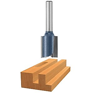 Bosch 85262M 13/16 in. x 3/4 in. Carbide Tipped 2-Flute Straight Bit