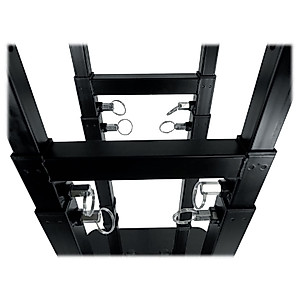 2) Rockville RTP-GO Black Portable Collapsible DJ Totem Light Stands+Bags+Scrims