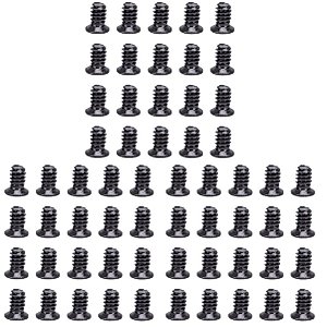KOMBIUDA 300 PCS Flat Head Screw Hard Disk Tray Computer Computer Supply Chassis Screw for Hard Drive Black Nickel Accessories 3. 5- inch HDD Screw Short Hair Various Screw hot swap