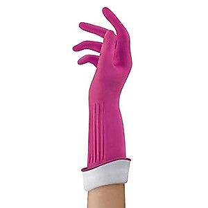 Playtex Living Reuseable Rubber Cleaning Gloves, Premium Protection (Large, Pack - 6)