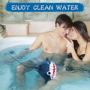 Evoio Hot Tub Scum Absorber - Reusable Spa & Pool Cleaner, Keeps Water Clear, Essential Hot Tub Accessories for Adults, Hot Tub Sponge for Scum, Hot Tub Oil Absorbing Sponge, 2 Pack