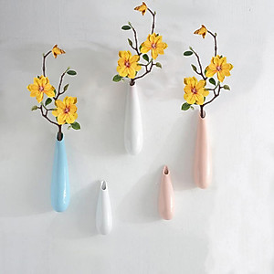 XHXSTORE 2pcs Magnolia Flowers Stems Fake Yellow Flowers Real Touch Flower Artificial Flowers Stems with Leaves for Vase Floral Arrangement for Wedding Table Centerpieces Home Office Garden