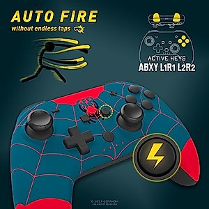 Gefunon Switch Controller, Wireless Controller Compatible with Nintendo Switch/Lite/OLED, Miles TheEnd Edition Game Control with Turbo, Motion Control, HD Rumble